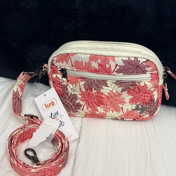 lug | Bags | Lug Super Coupe Convertible Crossbody Bag Maples Cream Nwt ...
